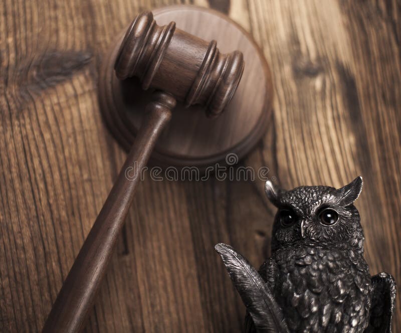 Gavel, Law Theme, Mallet of Judge Stock Photo - Image of court ...