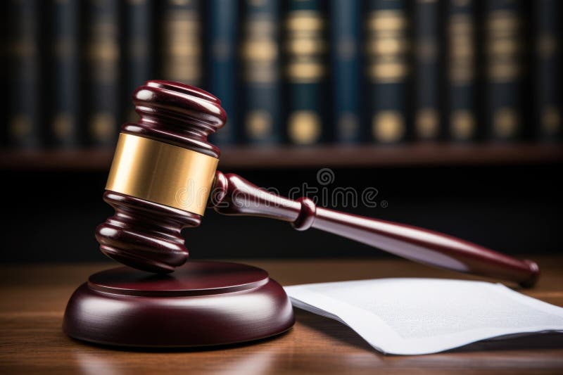 A Gavel Next To a Paper Marked Defamation Case Stock Photo - Image of ...
