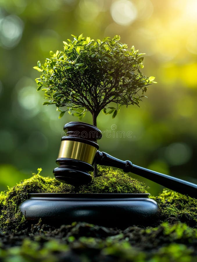 Gavel and Sapling: Environmental Law - a Gavel Next To a Tiny Tree ...