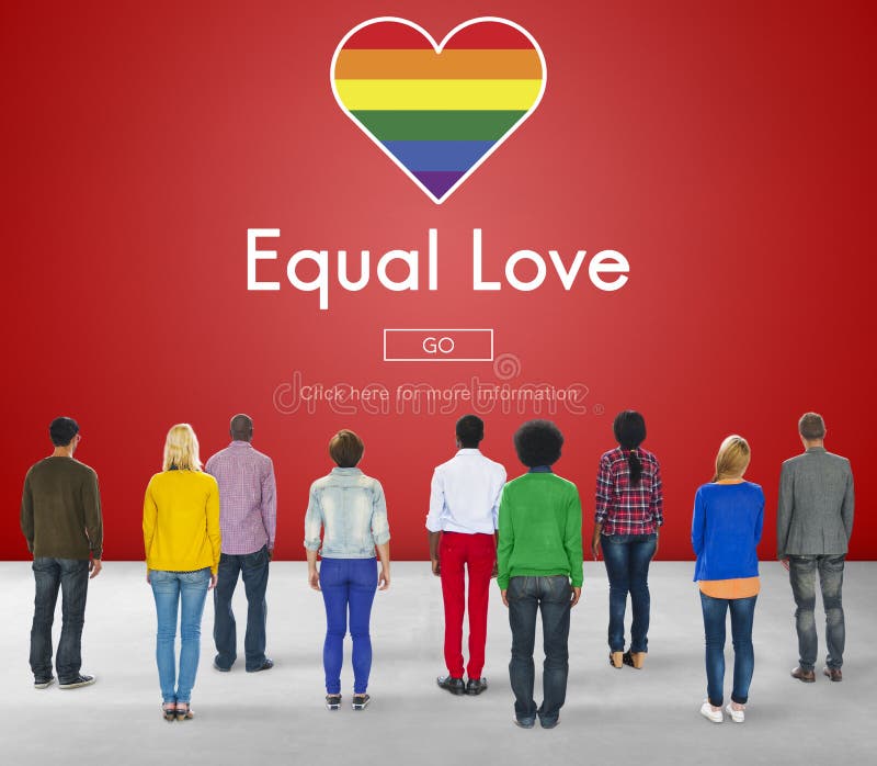 Gay LGBT Equal Rights Homosexuality Concept Stock Photo - Image of ...
