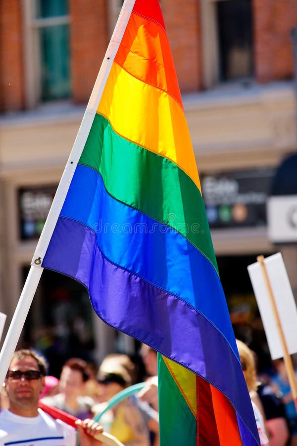 Gay Pride Parade editorial stock photo. Image of spectators - 28357563