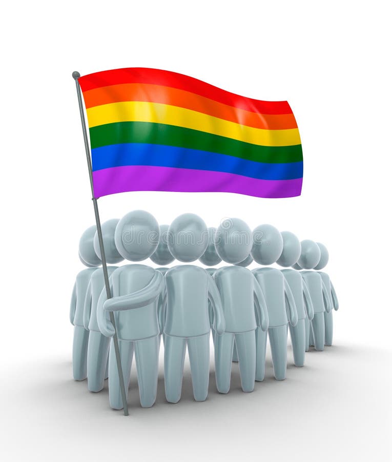 Gay rights stock illustration. Illustration of power - 10016167