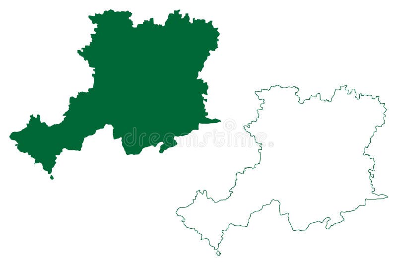 Gaya District Bihar State, Magadh Division, Republic of India Map ...