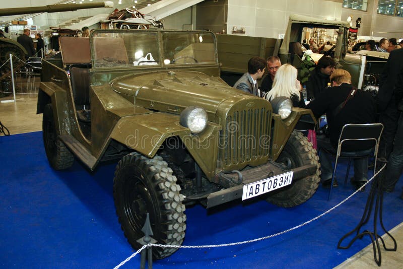 GAZ-67B editorial stock photo. Image of obsolete, luxury - 18259858