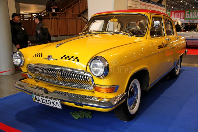 GAZ Volga (Soviet-made Automobile) Editorial Photography - Image of ...