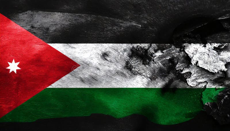 Gaza Strip National Flag stock illustration. Illustration of state ...