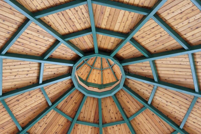 Gazebo ceiling stock photo. Image of centre, handicraft - 1979932