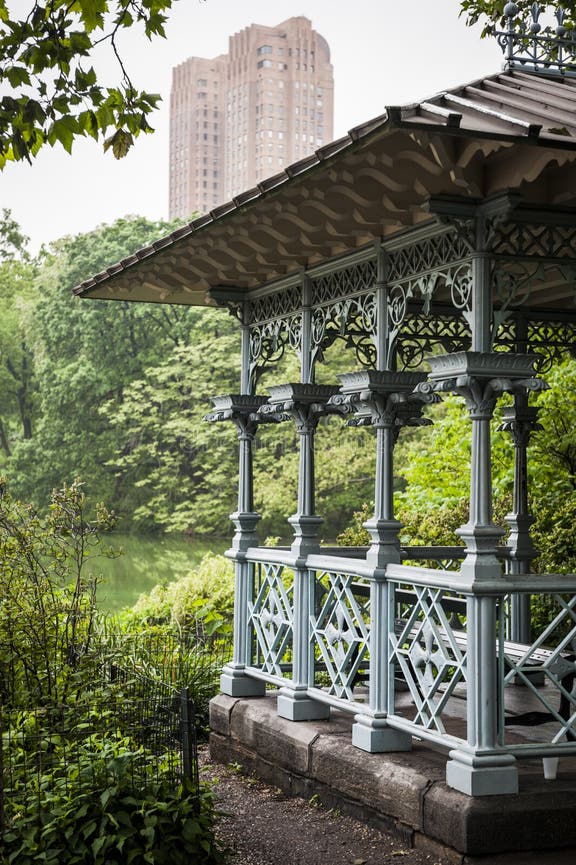 Gazebo stock image. Image of wrought, city, gazebo, railing - 51791249