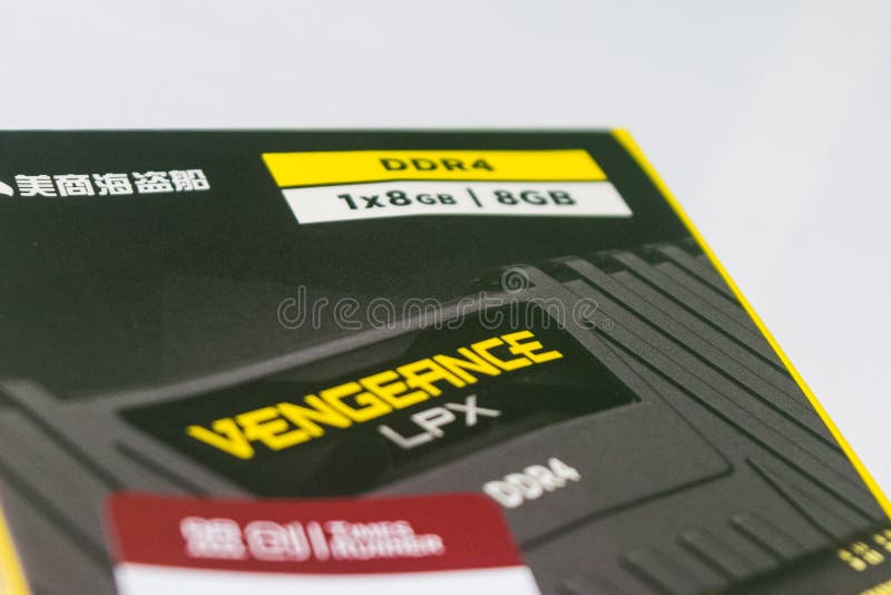 8gb DDR 4 Ram Card Computer Hardware Editorial Image - Image of ...