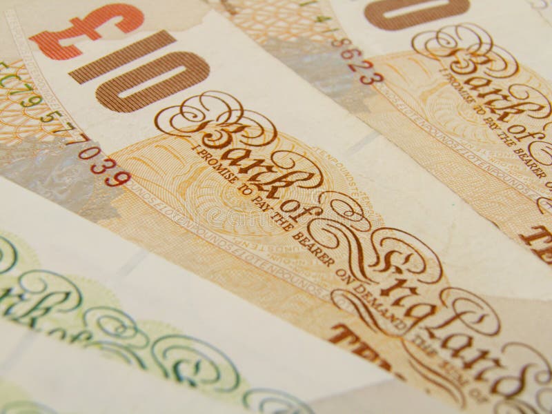 GBP banknotes editorial stock image. Image of earn, pound - 17083684