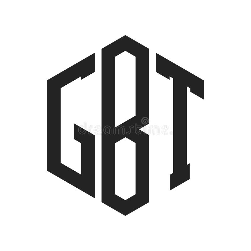 GBT Logo Design. Initial Letter GBT Monogram Logo Using Hexagon Shape ...