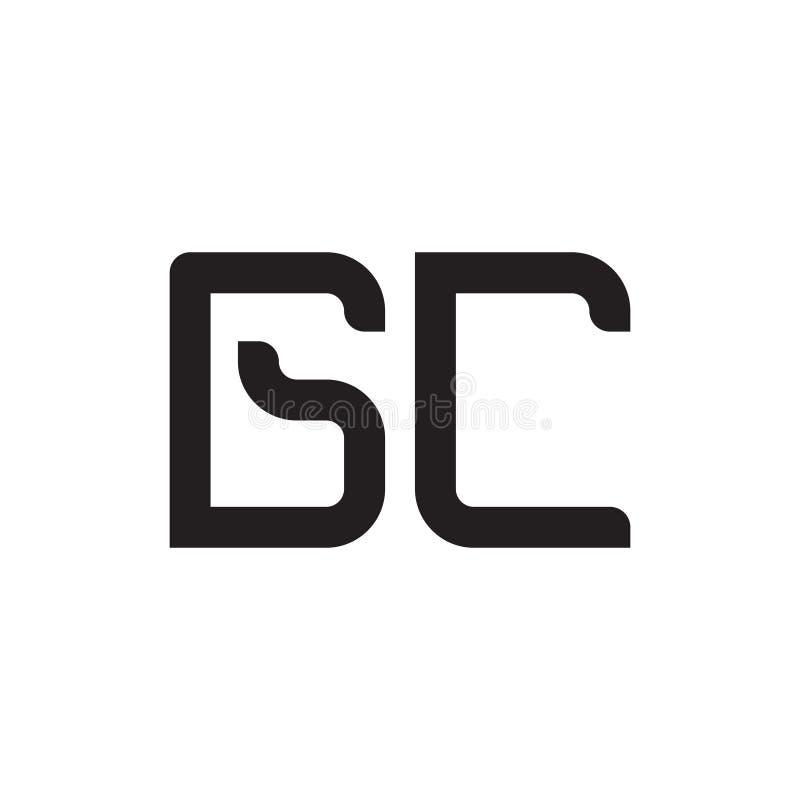 Gc Initial Letter Vector Logo Icon Stock Vector - Illustration of logo ...