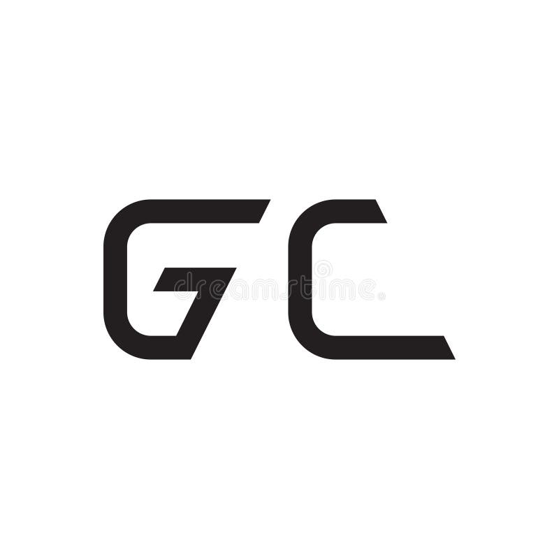 Gc Initial Letter Vector Logo Icon Stock Vector - Illustration of icon ...