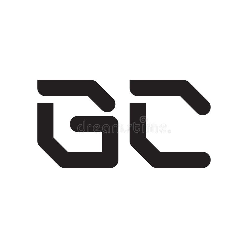 Gc Initial Letter Vector Logo Icon Stock Vector - Illustration of ...