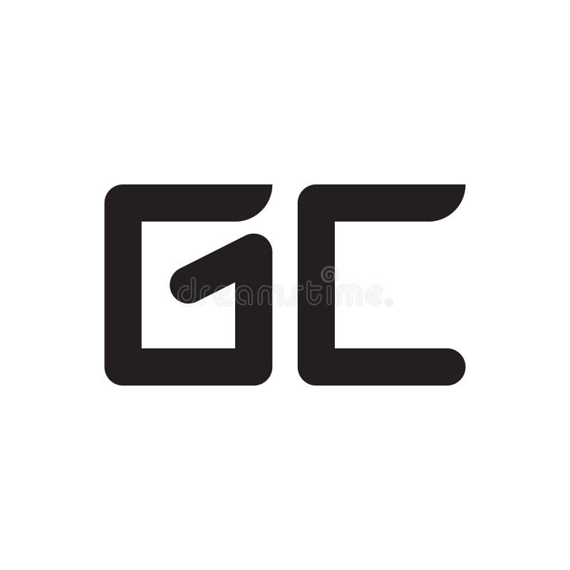 Gc Initial Letter Vector Logo Icon Stock Vector - Illustration of ...