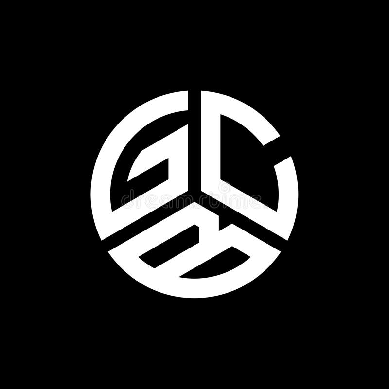 GCB Letter Logo Design on White Background. GCB Creative Initials ...