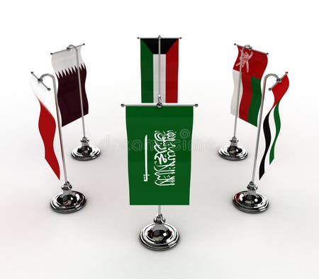 Gcc Flags Stock Illustrations – 42 Gcc Flags Stock Illustrations ...