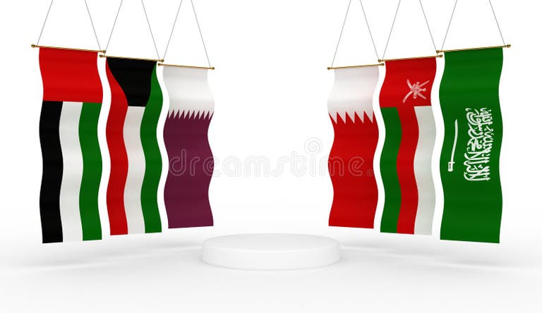 Gcc Flags Stock Illustrations – 42 Gcc Flags Stock Illustrations ...