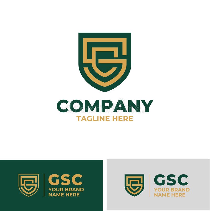 GCS Logo teamplate stock vector. Illustration of symbol - 396391988