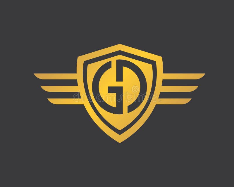 Gd,dg Letter Logo Icon Illustration Vector Stock Vector - Illustration ...