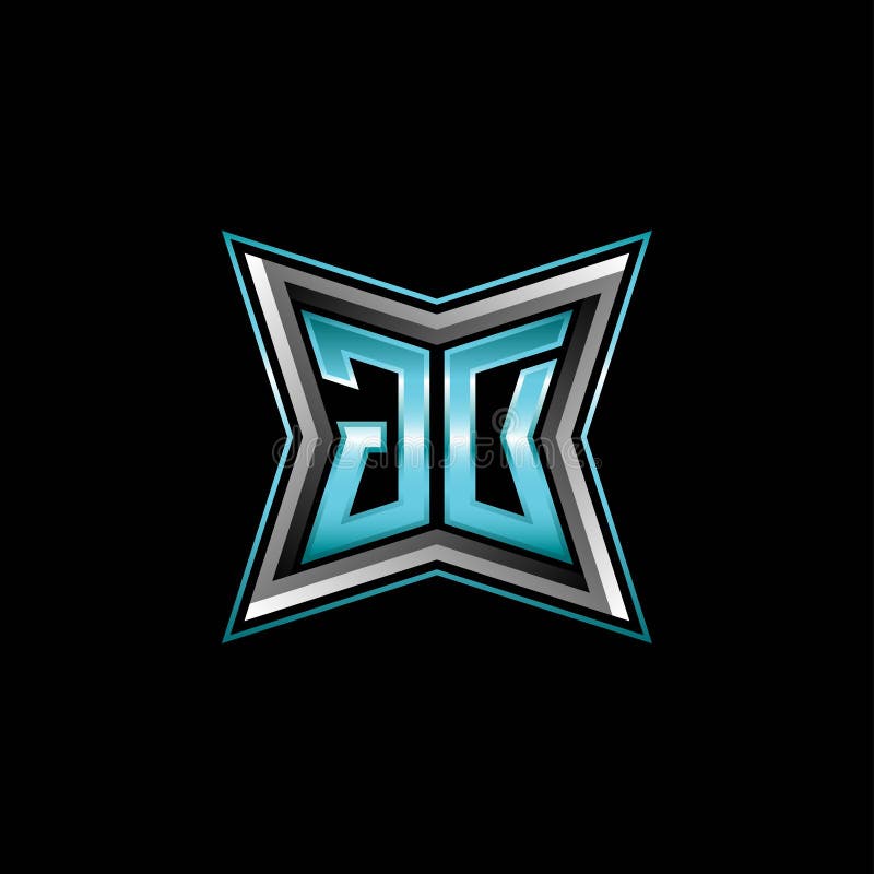 GD Logo Monogram Geometric Modern Design Stock Vector - Illustration of ...