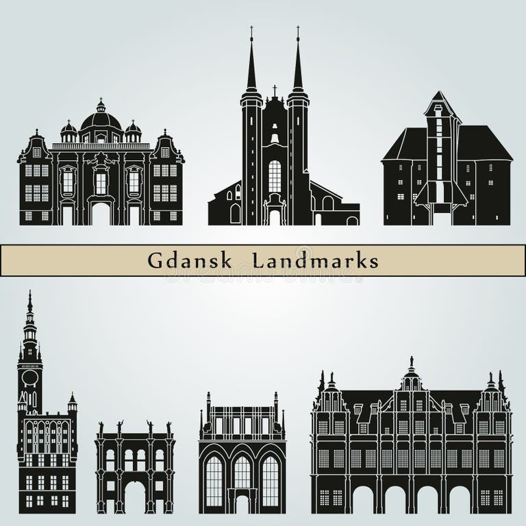 Gdansk Vector Stock Illustrations – 628 Gdansk Vector Stock ...