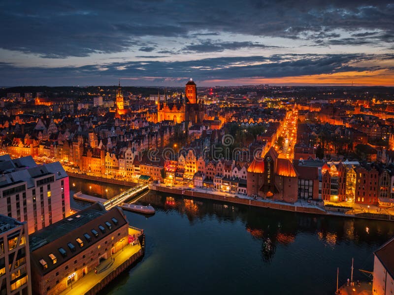 Gdansk, Poland - April 18, 2025:the Main Town of Gdansk at Beautiful ...