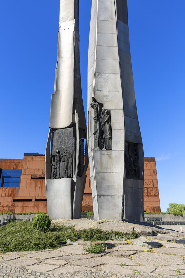 Monument To the Fallen Shipyard Workers 1970, Gdansk, Poland Editorial ... Monument To the Fallen Shipyard Workers 1970, Gdansk, Poland Editorial ...