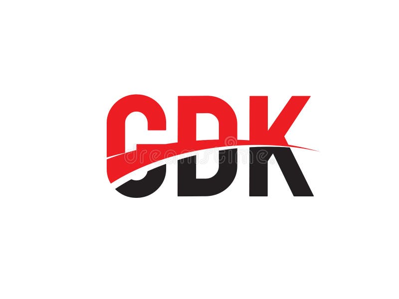 GDK Letter Initial Logo Design Vector Illustration Stock Vector ...