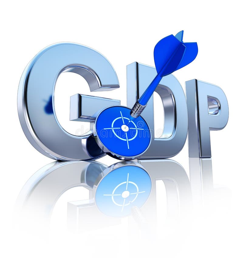 GDP icon stock illustration. Illustration of concept - 81989696