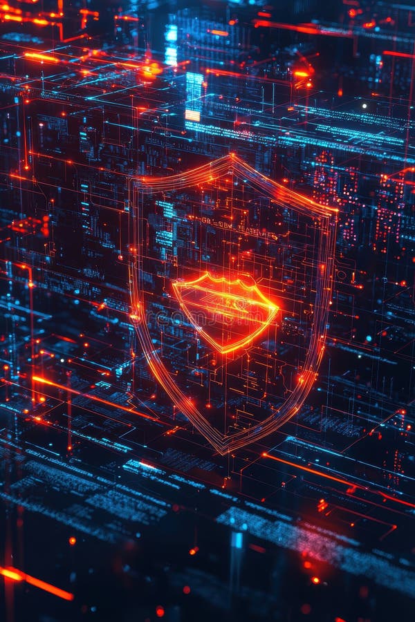 GDPR Compliance Visualization: Protective Shields Safeguarding Digital ...