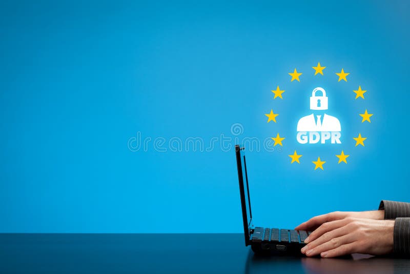 General Data Protection Regulation GDPR Concept Illustration - 25 May ...