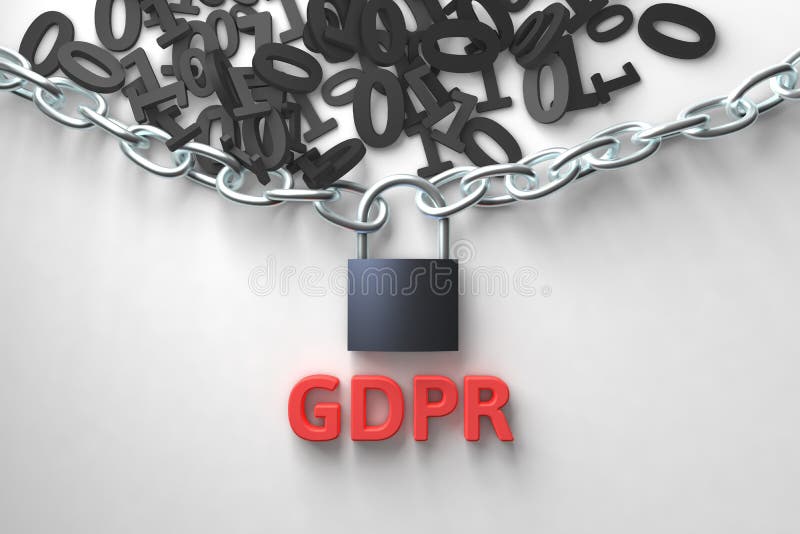 GDPR Concept Illustration. General Data Protection Regulation, the ...