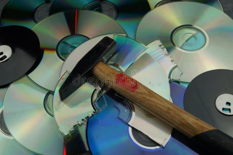 Data Security - Data Destruction Stock Image - Image of archive ...