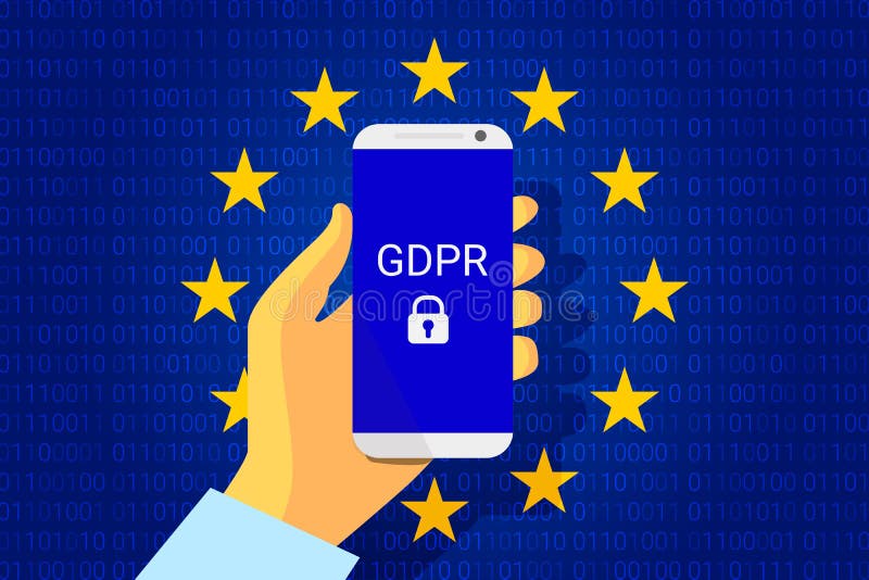 GDPR - General Data Protection Regulation. Vector Stock Vector ...