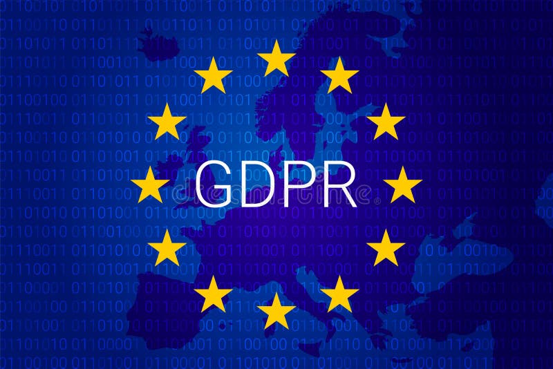 GDPR - General Data Protection Regulation. Vector Stock Vector ...