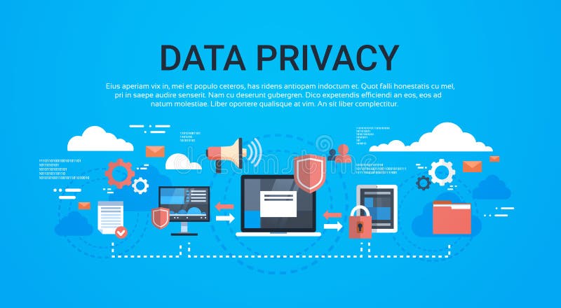 Data Privacy Safety Storage Stock Illustrations – 22,257 Data Privacy ...