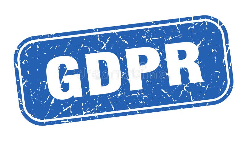 Gdpr Stamp. Gdpr Square Grungy Isolated Sign Stock Vector ...