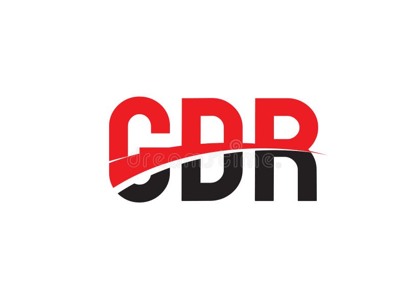 GDR Letter Initial Logo Design Vector Illustration Stock Vector ...