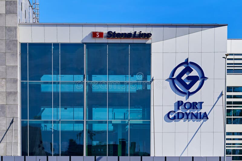 GDYNIA, Poland - August 13, 2023 - Port of Gdynia. the Building of the ...
