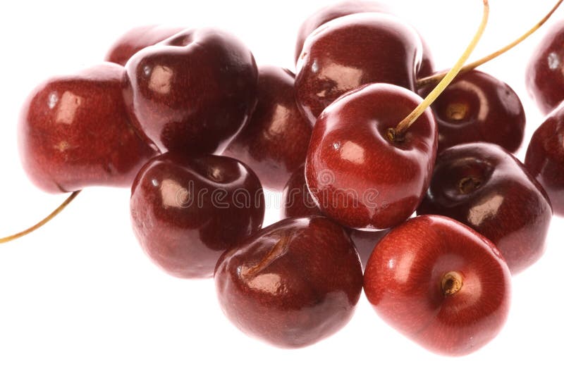 Kersen stock afbeelding. Image of kruiden, voedsel, snack - 5696293