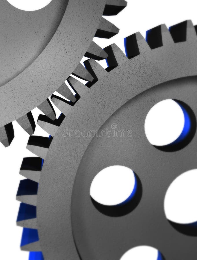 Gear stock illustration. Illustration of motion, machinery - 384218
