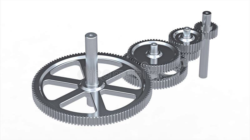 Worm Drive or Torsen Differential Stock Vector - Illustration of shaft ...