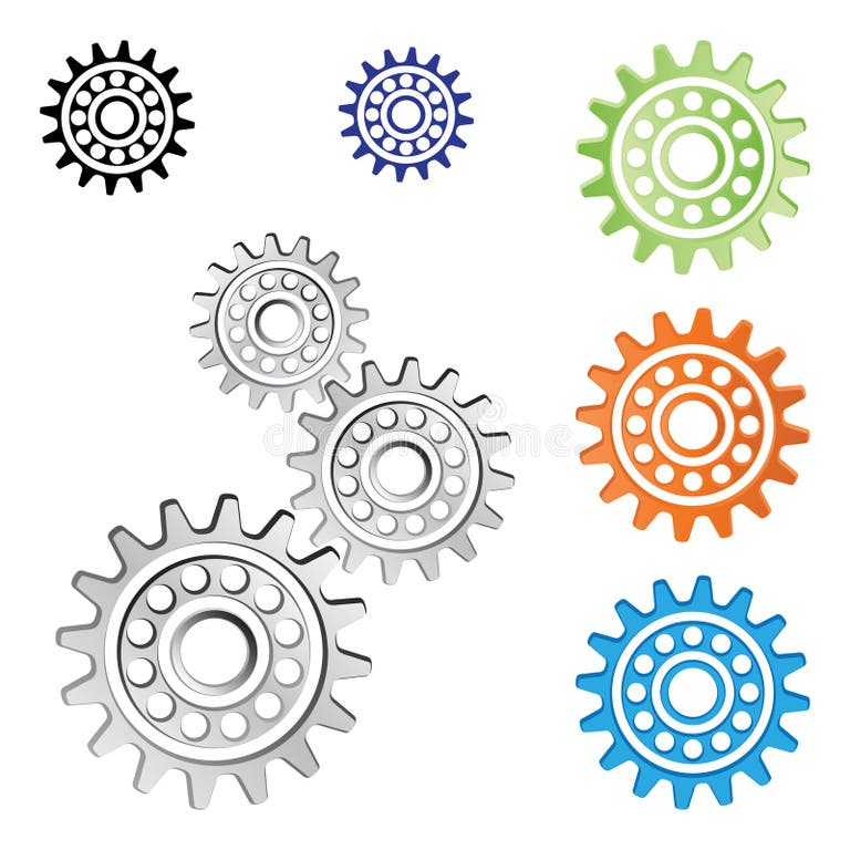 Simple Gear Wheels Stock Illustrations – 2,073 Simple Gear Wheels Stock ...