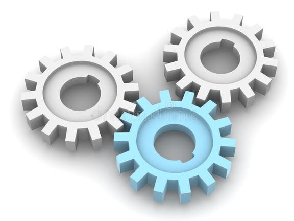 Gear. stock illustration. Illustration of cogwheel, mechanism - 4354850