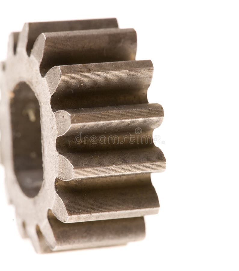 Isolated gear stock photo. Image of conceptual, isometric - 1706902