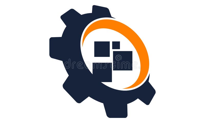 Gear App Software stock vector. Illustration of machine - 105746022