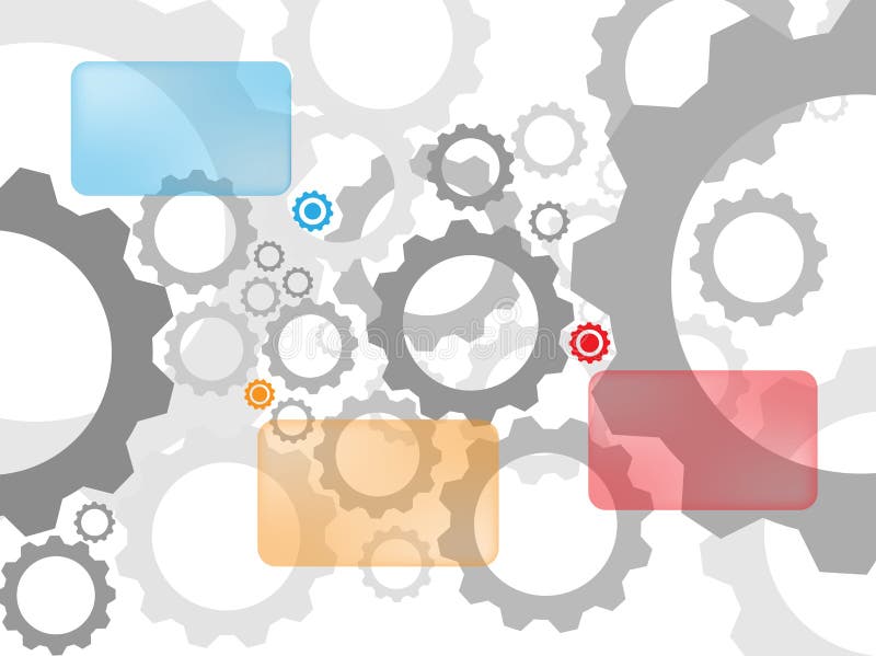 GEAR background stock illustration. Illustration of concept - 28781105