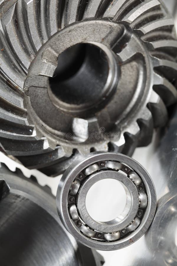 Ball-bearing with gears stock photo. Image of mechanical - 1812474