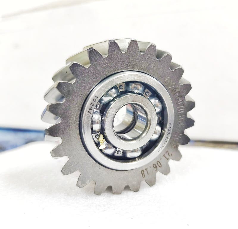 Gear and Bearing Set Heavy Duty Stock Photo - Image of gear, engineer ...